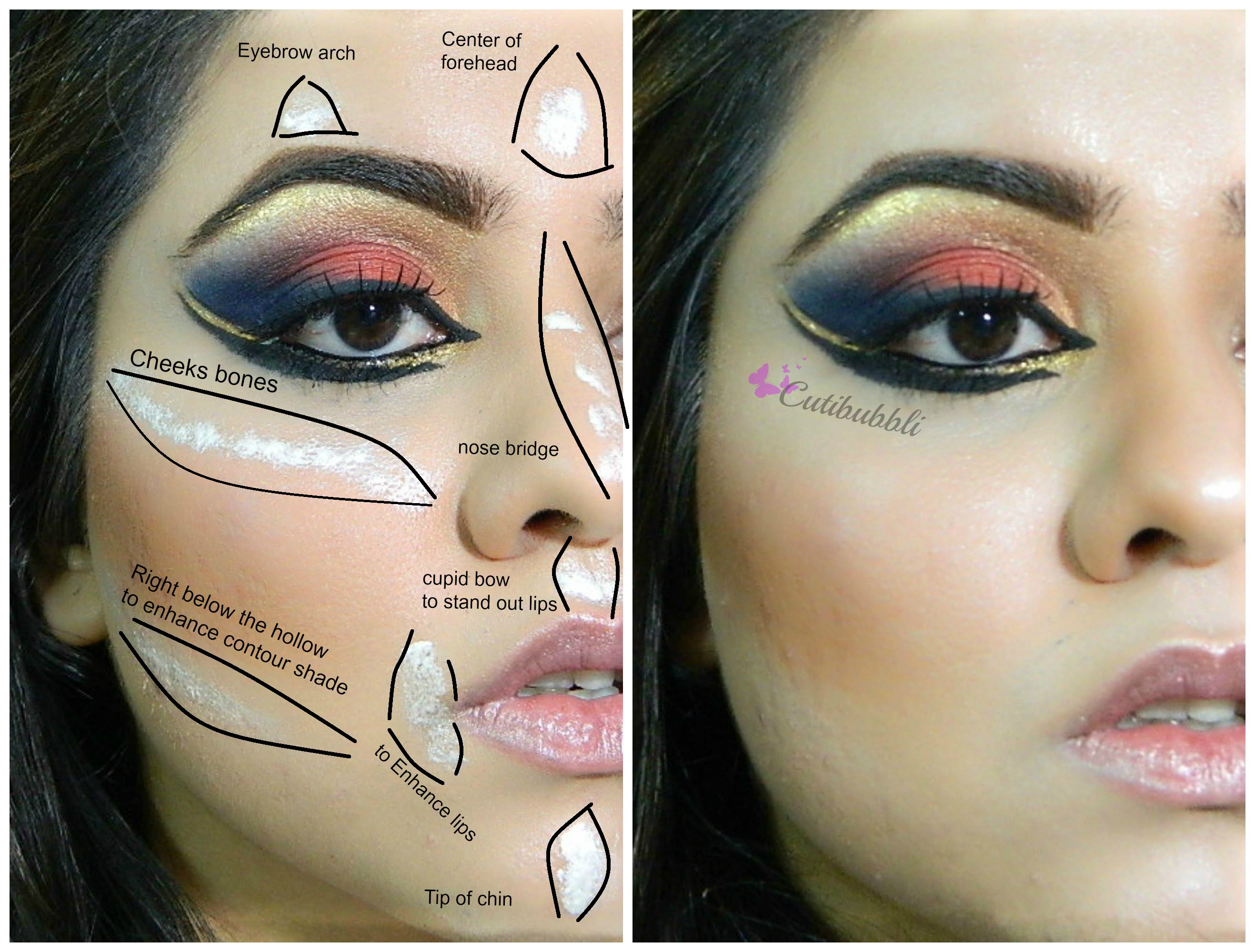 Facial Highlighter Fashion Style Trends 2019